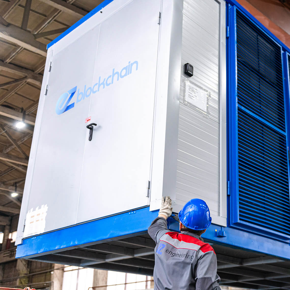 Bitcoin & Crypto Mining Container - EZ Smartbox™